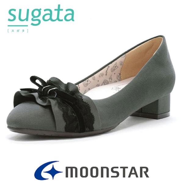 「ラクに歩けて、美しい」パンプス「sugata」です。屈曲性の良いボロネーゼ製法を採用しています。インソールは足裏形状に合わせたアナトミー設計で荷重を足裏全体に分散し、衝撃吸収・荷重分散性能に優れた素材「マザータッチ」を使用しているため、ふ...