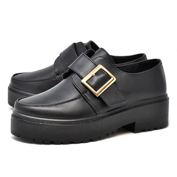 ☆人気のローファーシューズ☆メンズライクなワンストラップシューズは、パンツスタイルに合わせたトラッドなルックスはもちろん、スカートなど女性らしいコーディネートにも相性バツグンです♪クイーンサイズまであります。XS(22.0cm〜22.5cm...