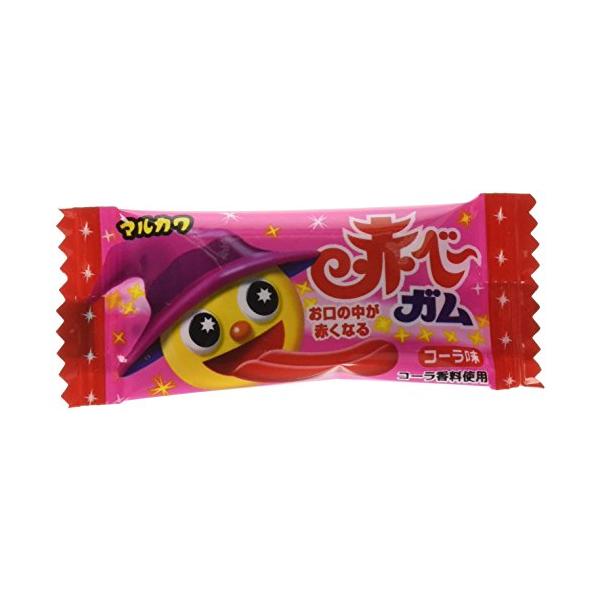 赤べーガム1個×50個丸川製菓懐かしの駄菓子駄菓子お菓子送料無料あすつくあおべーみどりべーあかべーくろべー青べーがむ緑ベーがむ赤べーがむ黒べーがむ青べぇ緑べぇ赤べぇ黒べぇ※免責事項※　商品画像はイメージとなりまして、パッケージ変更・内容量の...