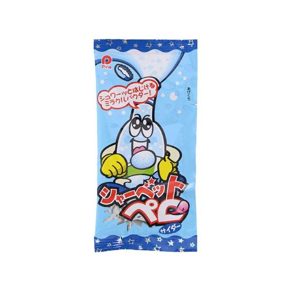シュワシュワッとした刺激が楽しいサイダー味のキャンディです。棒付きキャンディの楽しさに加え、パウダーを付けてお口へ入れると、とってもジューシーなキャンディに早変わり。※免責事項※　商品画像はイメージとなりまして、パッケージ変更・内容量の規格...