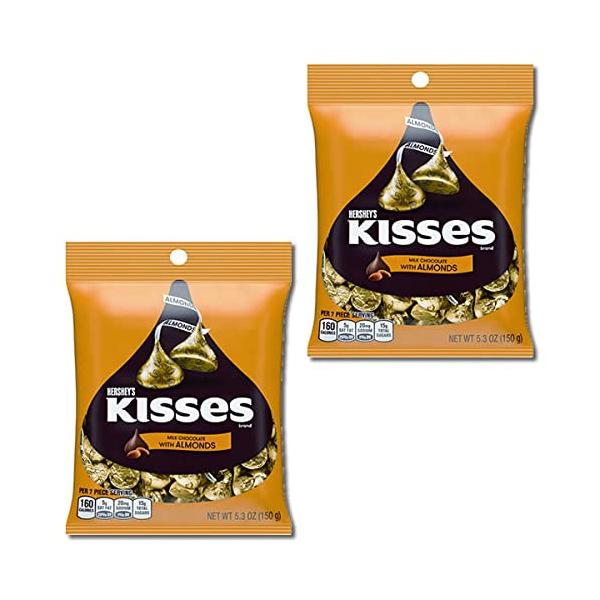 「商品情報」原材料・成分砂糖、牛乳、カカオマス、ココアバター、乳脂肪、アーモンド、植物油脂/乳化剤（大豆由来）、香料「主な仕様」牛乳（全乳）を使用したハーシーのチョコは、他社にはない独特の香りと風味が特徴です。ハーシーの定番、キスチョコにク...