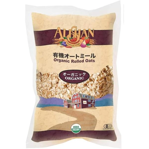 アリサン有機オートミール500g【1袋】ALISHANorganicオートミールシリアルオーガニックオーツ健康食物繊維※免責事項※　商品画像はイメージとなりまして、パッケージ変更・内容量の規格変更がある場合がございます。また商品をより安価で...