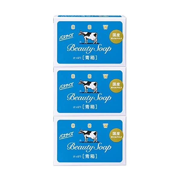 説明カウブランド青箱バスサイズ3コパック×2個※免責事項※　商品画像はイメージとなりまして、パッケージ変更・内容量の規格変更がある場合がございます。また商品をより安価でご提供させて頂くに際しまして、再梱包（外箱が付かない場合あり）でのお届け...