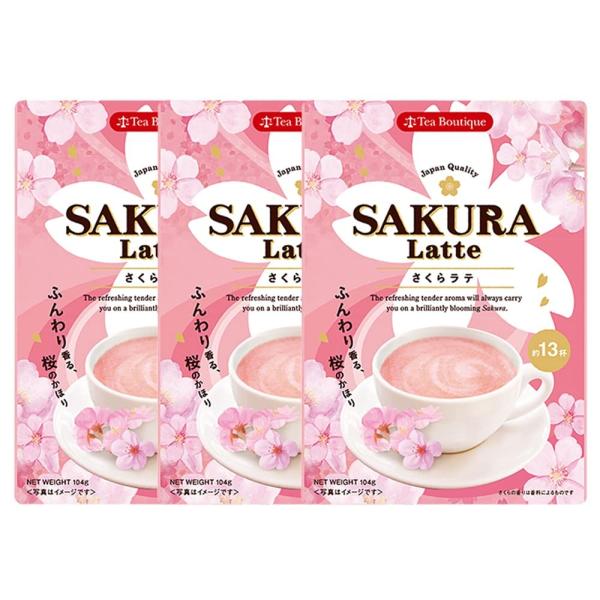 春の訪れを感じるやさしい甘さの「さくらラテ」。満開の桜を思わせるような春らしいピンク色の水色(すいしょく)とミルクのまろやかな味わい。やさしい甘さの、春らしいさくら色のラテです。気持ちが春めく、華やかな味わいに仕上げています。お湯に溶かして...