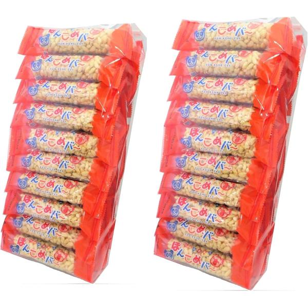 家田製菓ぽんこめバー60個※免責事項※　商品画像はイメージとなりまして、パッケージ変更・内容量の規格変更がある場合がございます。また商品をより安価でご提供させて頂くに際しまして、再梱包（外箱が付かない場合あり）でのお届けとなります。また内容...