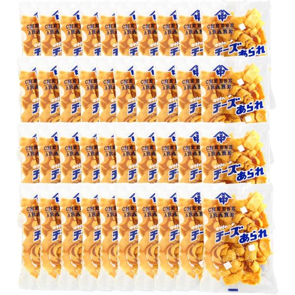 中村製菓チーズあられ18g×40袋※免責事項※　商品画像はイメージとなりまして、パッケージ変更・内容量の規格変更がある場合がございます。また商品をより安価でご提供させて頂くに際しまして、再梱包（外箱が付かない場合あり）でのお届けとなります。...