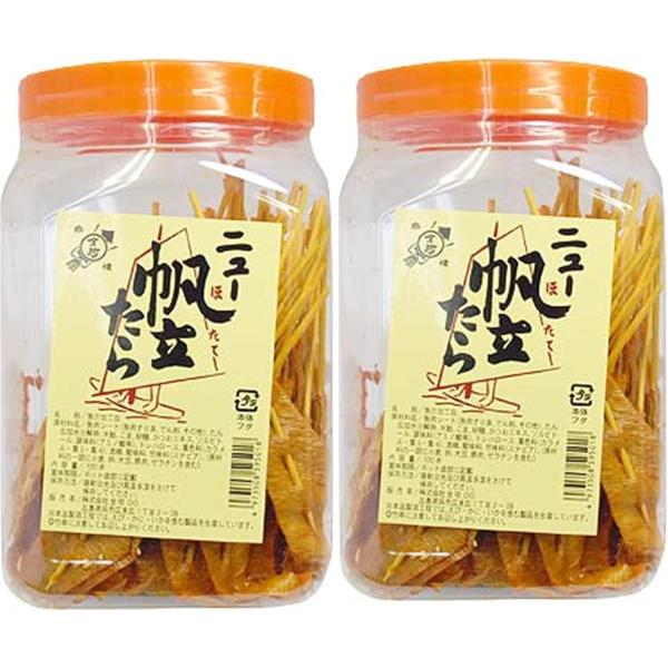 一十食品ミニ帆たら200本（1ポットに100本入）※免責事項※　商品画像はイメージとなりまして、パッケージ変更・内容量の規格変更がある場合がございます。また商品をより安価でご提供させて頂くに際しまして、再梱包（外箱が付かない場合あり）でのお...