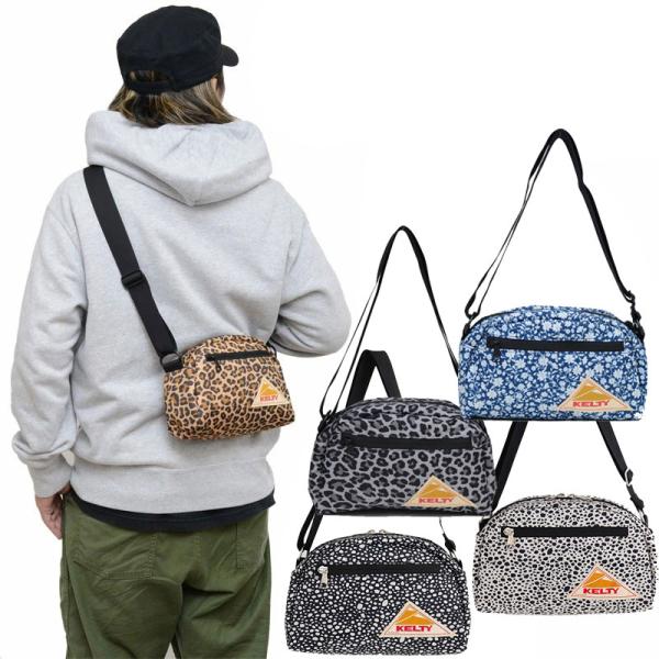 【ネコポス(メール便)1点まで可能】トップが丸みを帯びたラウンド形状が特徴的なショルダーバッグ。こちらは生地に柄をプリントしたDP(Digital Print)シリーズ。その中でも今旬なレオパード柄とダルメシアン柄を全面にプリントしたモデル...