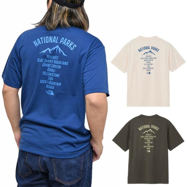 【ネコポス(メール便)1点まで可能】通気性のある生地に虫よけ加工を施した半袖Tシャツ。肌への優しさと耐久性を両立した虫よけ加工により、春先〜夏のアウトドア、キャンプシーンで虫が寄り付きにくくなります。アメリカの国立公園の名称を並べたグラフィ...