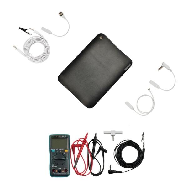 商品概要 このスタートセットは、Earthiness Mat アーシネスマット（コードセット付）に測定キットがついた、これからアーシングを始める方のおすすめセットです。 セット内容 ・Earthiness Mat アーシネスマット(EPPレ...