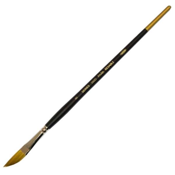 ナチュラル/18.5mm×9.5mm/203565・穂先の形状 : ダガー(平)・毛の種類 : イタチ毛 リセーブル毛・号数 : No.8・穂丈×巾 : 18.5×9.5mm