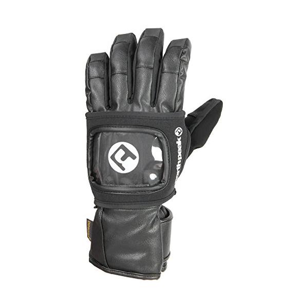 一体型ブラック/Free Size/NP-5350・Size:Free SizeColor:ブラック・パッケージ個数:1・品質:クロロプレンゴム、ポリエステル、合成皮革、ナイロン・グローブの上から取り付ける一体型デザイン