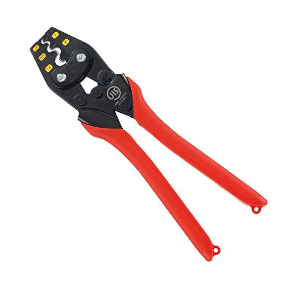 MH-14redblack/全長:243mm/MH-14・パッケージ個数:1・全長:243mm・質量:405g・適用サイズ:1.25、2、5.5、8、14・仕様:JIS、圧着マーク、コンパクト、楽々圧着、端子仮押さえ・適用端子:裸圧着端子・...