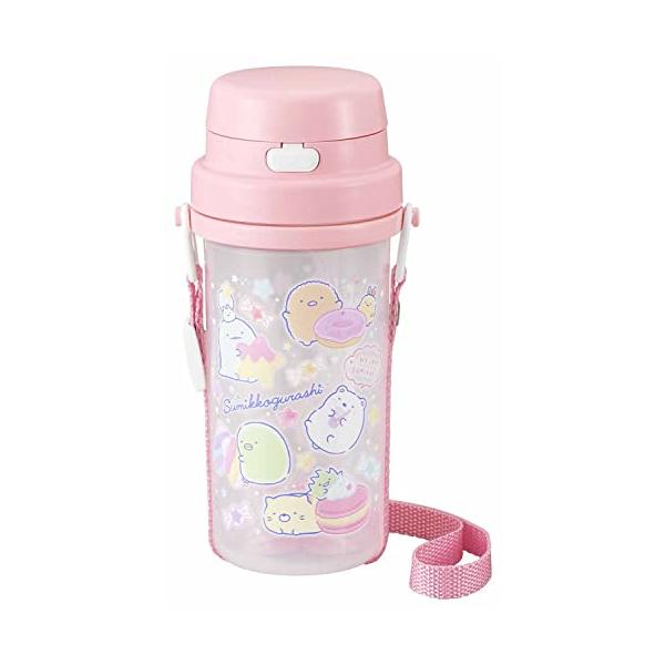 ストローボトルピンク/370 ml/SC-370S・パッケージ個数:1・サイズ●ハンドル使用時/φ75×114×H174mm ●リング使用時/φ75×86×H174mm・容量:370ml・ストロー付