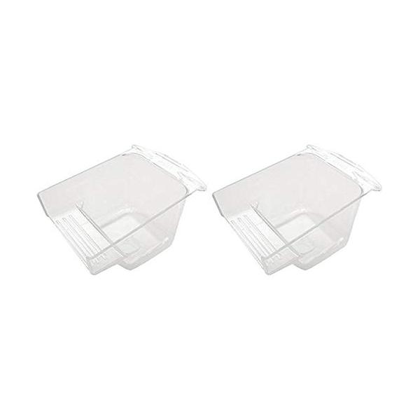 屋内-/2個/-・Size:2個・パッケージ個数:2・2個セットのエサ入れ: 2個のエサ入れカップが同梱されています。・HOEI ケージとの互換性: HOEI ケージ「35用エサ入れ」に対応しています。・浅い底デザイン: 文鳥などの小鳥にも...