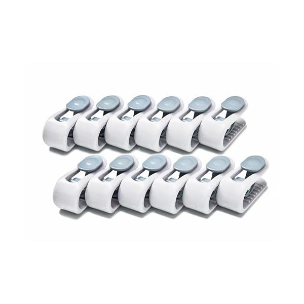 12個組ホワイト/5.5×2×2.5cm/2305-5007-03・パッケージ個数:1・材質 : ABS樹脂・内容 : 12個組・現品サイズ : 5.5×2×2.5cm・重量 : 10g/個・生産国 : 中国