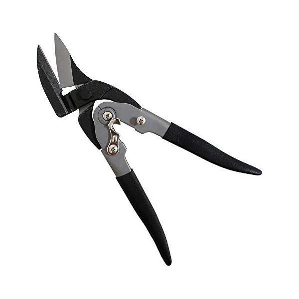 金切はさみ-/-/BM-BKH1・Style:金切はさみ・パッケージ個数:1・特徴(1)：切った材料が手に当たらず安全に作業出来ます。・特徴(2)：倍力機構＋バネ付ハンドルで少ない力で楽に切れます。・特徴(3)：高い切断能力ステンレス0.7...