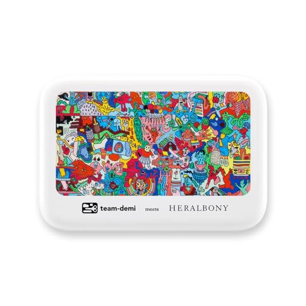 友達への発想1/-/TD-001-H・Color:友達への発想1・パッケージ個数:1・ワクワクが詰まったチームデミに、?ヘラルボニーとのコラボデザインが登場・人が持つ無限の可能性を感じさせる、唯一無二の異彩アートをまとった、特別なチームデミ...