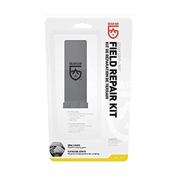 -/-/12999・パッケージ個数:1・使用用途:テント、寝袋、ウェア・内容量:シームグリップ7g、テネシアスリペアパッチ2枚、専用ブラシ、専用ケース