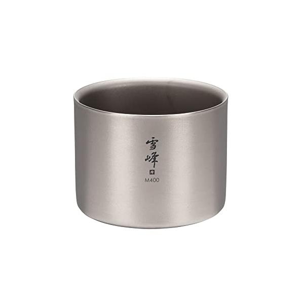 400マルチ/M/TW-126・Size:MStyle:400・パッケージ個数:1・材質：チタニウム・サイズ：径９６×７４ｍｍ・容量：４００ｍｌ・重量：９１ｇ