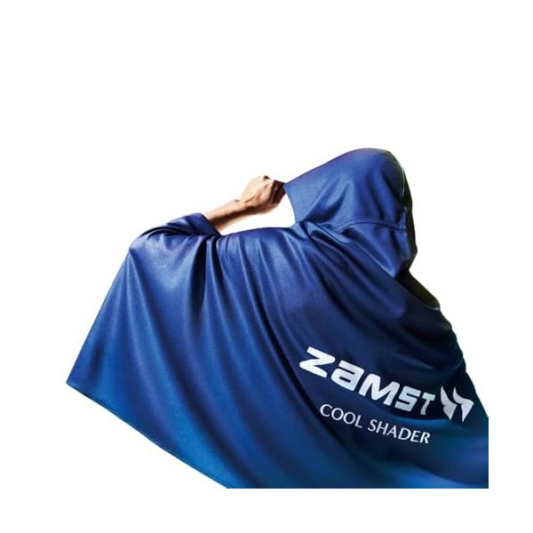 冷感ポンチョ(COOL SHADER)ネイビー/Free Size/389503・Color:ネイビーStyle:冷感ポンチョ(COOL SHADER)・パッケージ個数:1・水に濡らすだけで即効冷感サッカーなどのスポーツ中の暑さ対策・UVカ...