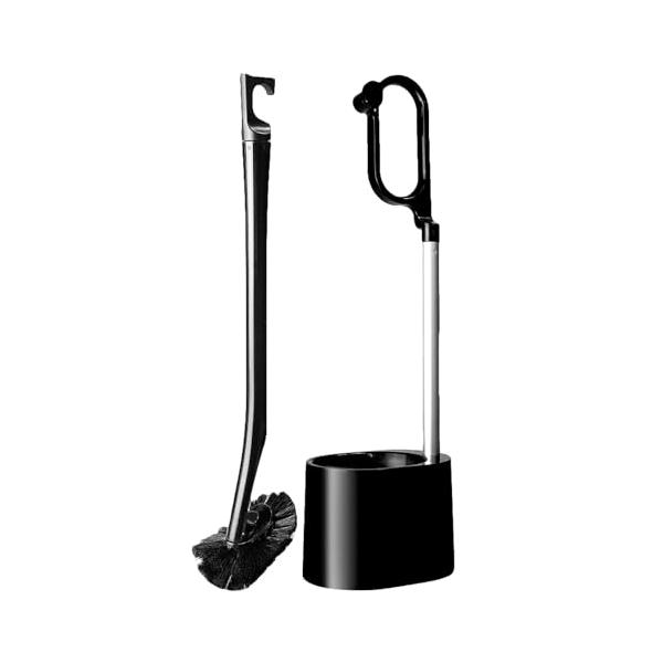 ブラック/普通/4534374110479・Color:ブラック・パッケージ個数:1・サイズスタンド：W95×H460×D140mm、ブラシ：W65×H415×D100mm・材質(ブラシ)毛、ハンドル：ポリプロピレン。(スタンド)ベース：ポ...