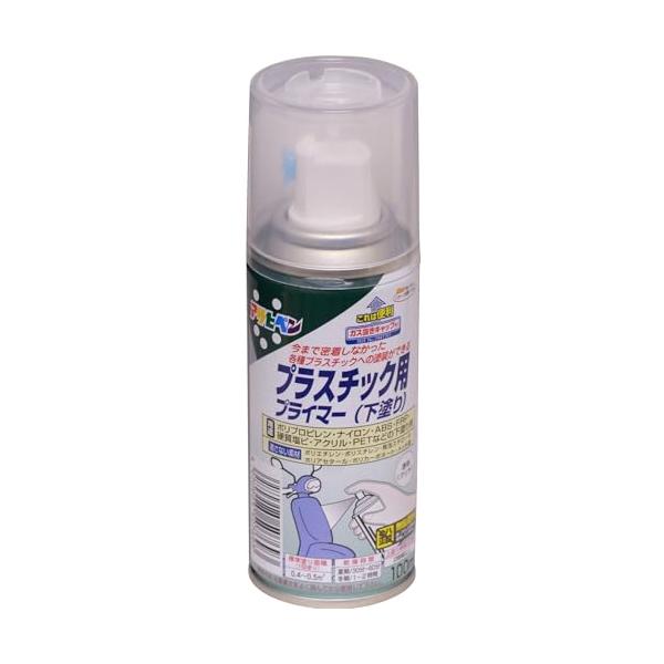 プラスチック用クリア/100ml(スプレー)/4970925507693・Style:プラスチック用Size:100ml(スプレー)・パッケージ個数:1・この商品を各種プラスチックに下塗りすることにより、塗料が密着するようになります。・ラッ...