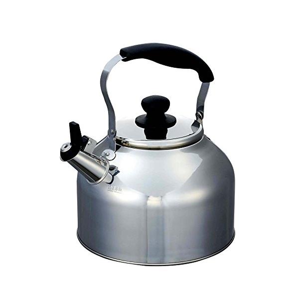 -/5 L/HB-7353・Size:5 L・パッケージ個数:1・製品サイズ:(約)幅265×奥行230×高さ280mm・製品重量:(約)780g・材質:本体・蓋/ステンレス鋼、取っ手・蓋つまみ/フェノール樹脂(耐熱温度150度)、笛部/ナ...