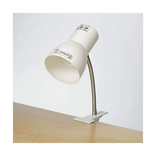 パールホワイト/口金E26/SPOT-BLNE26・Size:口金E26・パッケージ個数:1・電源コード:約1.5m 中間スイッチ付・定格電圧:AC100V 50/60Hz・適合ランプ:口金E26 一般形電球 40Wまで・はさみ幅:板厚19...