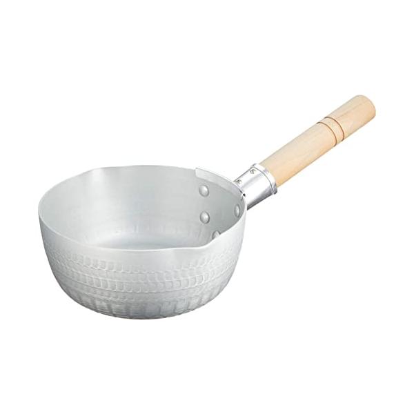 アルマイト加工-/15cm/AYK04015・Size:15cmStyle:アルマイト加工・パッケージ個数:1・本体サイズ:内径×深さ(mm)149× 65・本体重量:(g)240・材質:本体:アルミニウム 取手:天然木・生産国:中国・板厚...