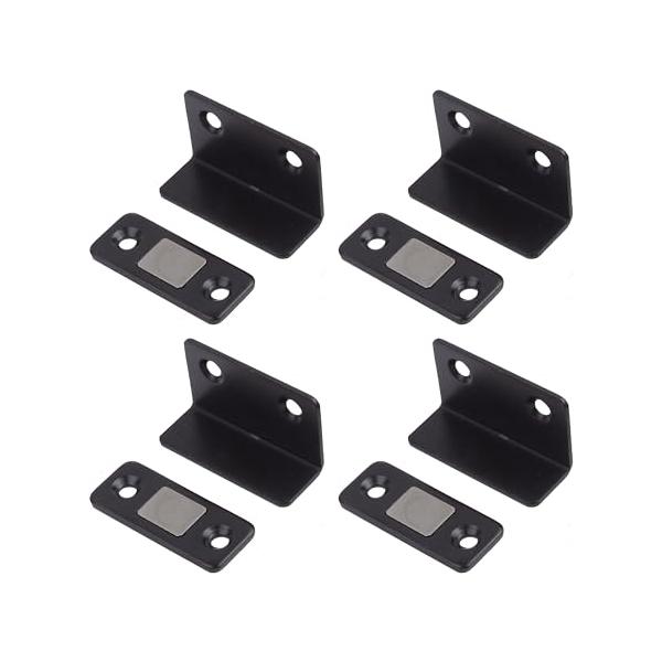 ブラック/-/PR-LMAG4-BK・Color:ブラック・便利なL字型マグネットキャッチ。・表面にはニッケルメッキ加工処理を施し腐食や錆を防止。・内蔵されている磁石は強力のため振動や風などの影響で開いてしまう引き戸などしっかりと閉じること...