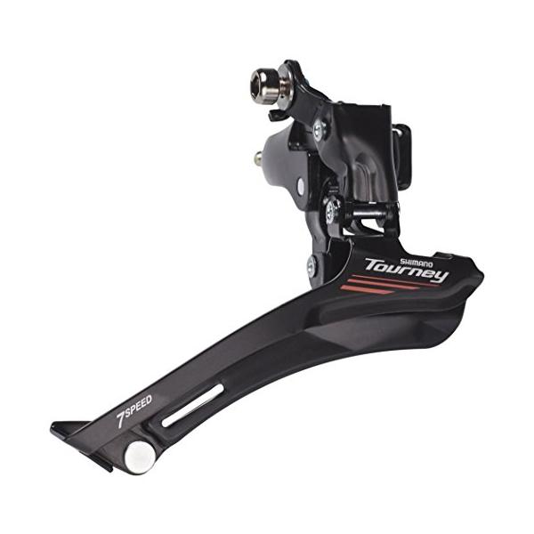 ブラック/2x7S/FD-A070A・パッケージ個数:1・対応スピード/アウターギア:2:X:7/50T・取付タイプ:バンドタイプ34.9mm(31.8/28.6mmアダプタ付)・チェーンライン:43.5mm・キャパシティ:16T・チェーン...