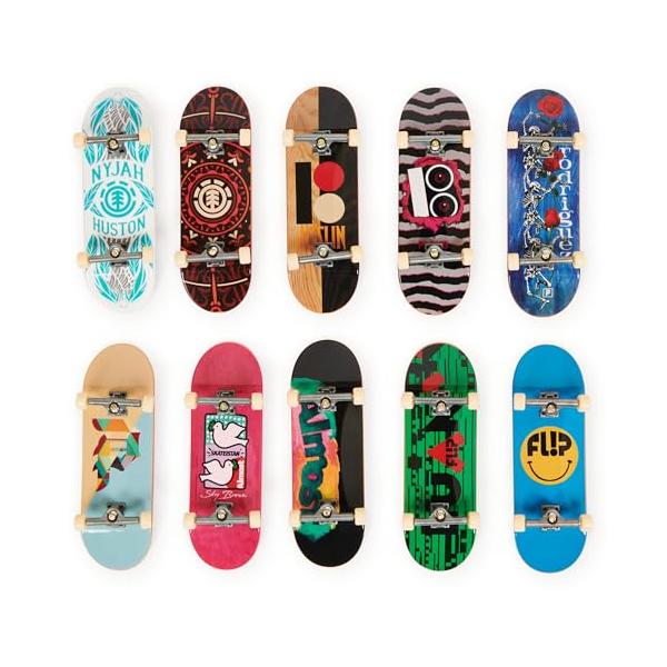10-パック10パック/-/778988391068・パッケージ個数:1・Tech Deck、DLX Pro、10個入り、コレクション用フィンガーボード、スケートボード愛好家に。対象年齢6歳以上。