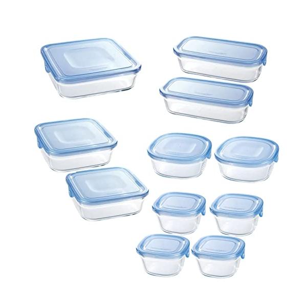 11点セット07) ブルー/1.2L×1個・800ml×2個 ・500ml×2個・450ml×2個・200ml×4個/PS-NPR-11B・Color:07) ブルーSize:1.2L×1個・800ml×2個 ・500ml×2個・450ml...