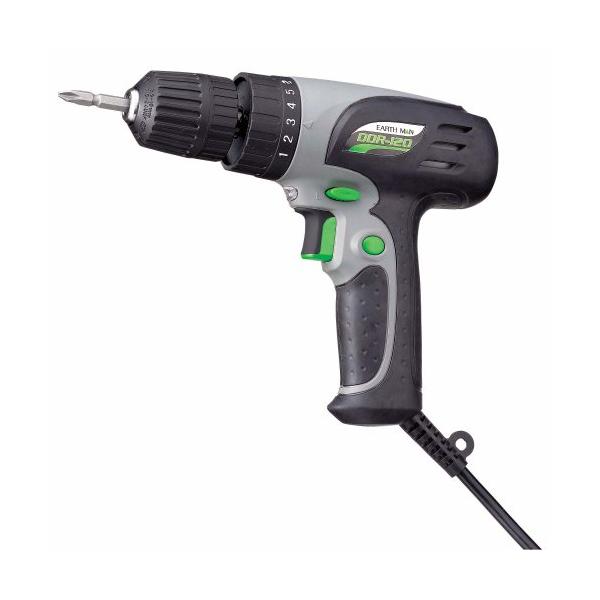 ドリルドライバー・ブラック H210×W220×D65 DDR-120・・Style:ドリルドライバー・電圧:AC100Ｖ、周波数:50/60Hz、電流:0.7A、消費電力:70W・回転数:約0~500min-1、最大トルク:約7.8N・m...