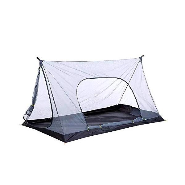 ブラック/A型/-・Color:ブラック・高密度モスキートネット本体は細かいメッシュを取り入れて、高密度で蚊や虫の侵入防止に的です。アウトドア好きで蚊や虫に怖い人にオススメできな一品です。注意：ポールは別売。・防水性抜群底部は210Dオック...