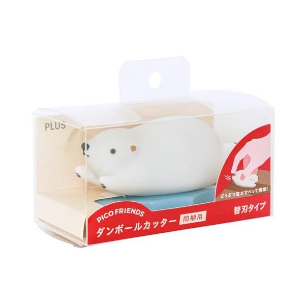 本体のみシロクマ/-/-・Color:シロクマStyle:本体のみ・パッケージ個数:1・どうぶつがダンボールの上を滑って開梱?荷物を開ける時にもっとワクワク感を・セラミック刃で錆びずに長持ち。荷物を傷つけにくい刃の高さ。手に収まりやすく、サ...