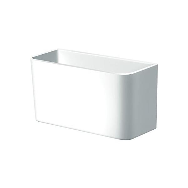 ラックホワイト/15.6×6.4×8.3cm/-・Color:ホワイト・パッケージ個数:1・サイズ:15.6×6.4×8.3cm・材質:本体/ABS樹脂・ラバ-マグネット・原産国:中国・耐荷重:1kg・カラー:ホワイト