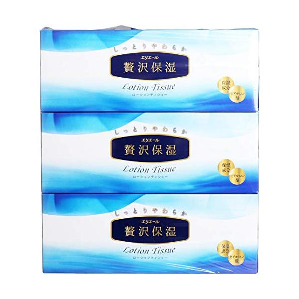 -/-/4957434009009・パッケージ個数:10・エリエールぜいたく保湿２００Ｗ３Ｐ × 10個セット