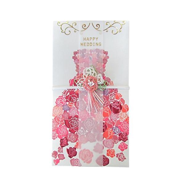 プリンセスピンク/-/DRPS-PK・Color:ピンクStyle:プリンセス・パッケージ個数:1・中袋1枚・短冊Happy Wedding2枚・無地1枚・素材:紙・パッケージ重量:0.03kg