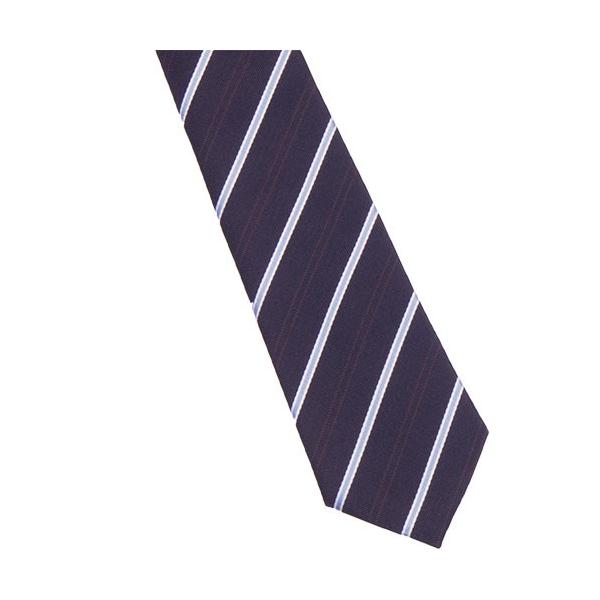 クールなストライプ柄はえんじとブルーの2色展開。スイートはもう卒業？！オトナクール待ったなし「ニューヨーカー」素材：ポリエステル100%ネクタイ：長さ135cm、ネクタイの先の横幅約8cm※ご自分で結んでいただく一般的なタイプのネクタイです...