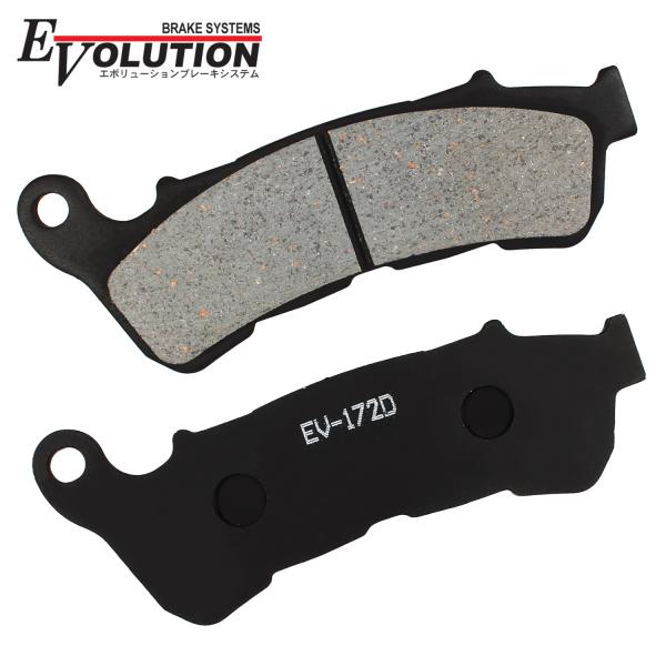 商品名■セミメタル ブレーキパッド （1キャリパー分）商品詳細■メーカー：エボリューション■型番：EV-172D参考適合車種■ホンダCB400SF ABS(NC42 '08-'17 左右フロント用)シルバーウイングGT400 ABS(NF0...
