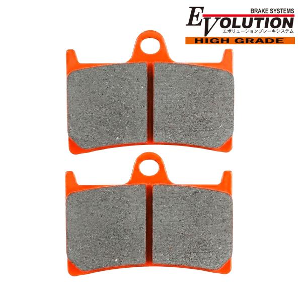 商品名■セミメタル ブレーキパッド ハイグレードタイプ (1キャリパー分）商品詳細■メーカー：エボリューション■型番：EV-248HD参考適合車種■ヤマハTZR125R('94)フロント用TZR250(3MA '89-'90)左右フロント用...