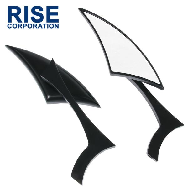 【発売日：2022年01月19日】商品名■シックルミラー（ブラック）商品説明■汎用のシックルミラー左右セットです。■アーム部分などは艶消しブラックの落ち着いた雰囲気となっています。■ミラー付け根部分は角度調整が可能です。■距離感の使い見やす...