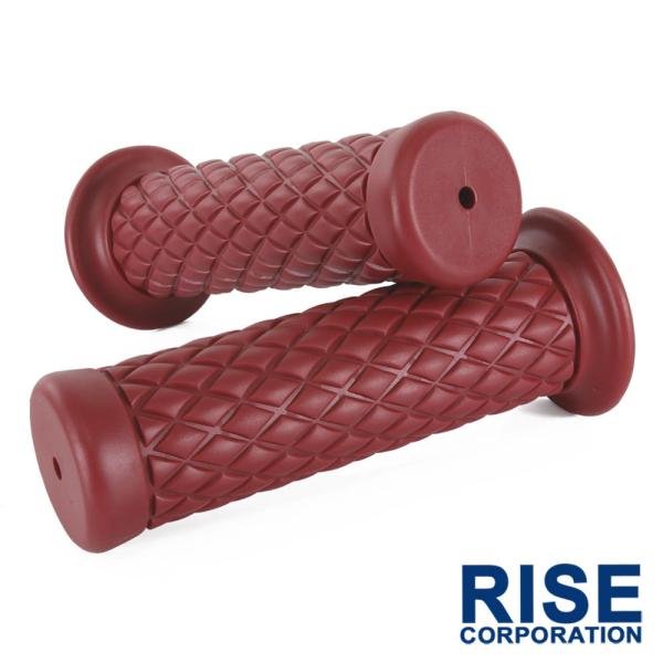 商品名■ラバーグリップH レッド商品詳細■22.2mm（7/8インチ）ハンドル用のグリップです。■4種類のカラーバリエーションがあるので ご自身のバイクにあったカラーをお選びいただけます。■適度な硬さと柔らかさなどの機能性も兼ね備えたオール...