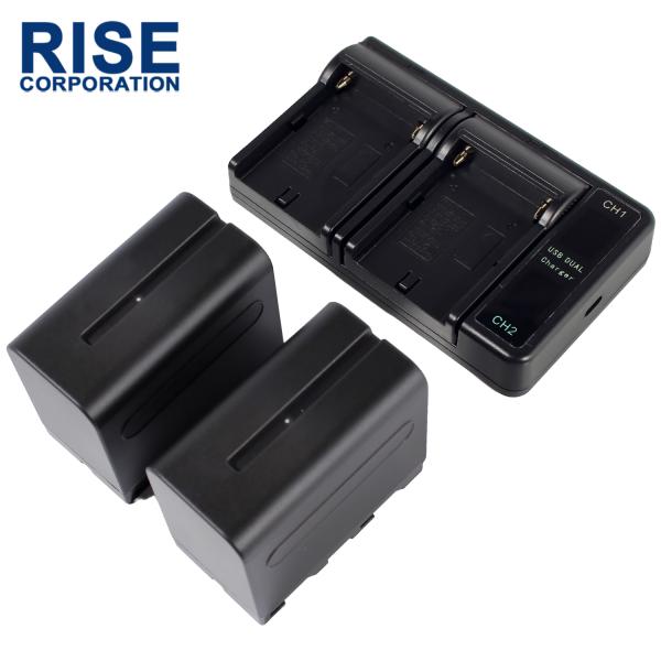 商品名■SONY NP-F550互換対応 リチウムイオン充電池 2個セット+チャージャー商品説明■ソニーのNP-F550、NP-F570/5などにも互換するバッテリーパック2個と充電器のセットです。■充電池なので、充電をするだけで何度でも使...