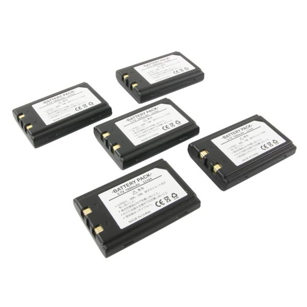 商品名■CASIO カシオ ハンディターミナル DT-870 DT-950 カシオペア DT-5000シリーズ用 DT-5023BAT/HA-A20BAT互換バッテリー 5個パック商品詳細【RA-5023BAT仕様(1個あたり)】■電池タイ...