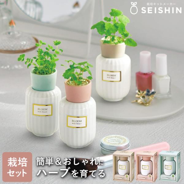 品名GD-1030 Botanical fragranceボタニカルフレグランス商品詳細アロマディフューザー風の給水ボトルで、香りの良いハーブを育てます。 本体に水を溜めるだけで、簡単＆おしゃれに底面給水栽培を楽しめます。上品なくすみカラー...