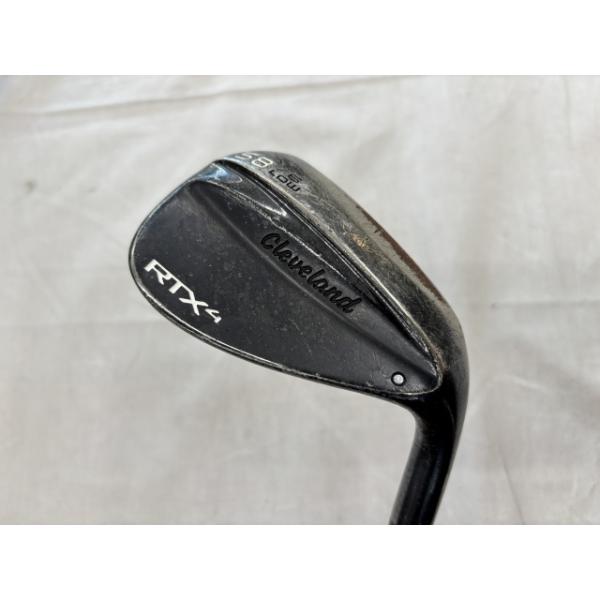 ■種別：ウェッジ　■メーカー：クリーブランド■モデル：RTX-4 BLACK SATIN 58-06LOW　■シャフト：DG(JP)■フレックス：S200　■ロフト：58■本数：1　■番手：58■長さ：35　■クラブ重量：0■ライ角：64　...