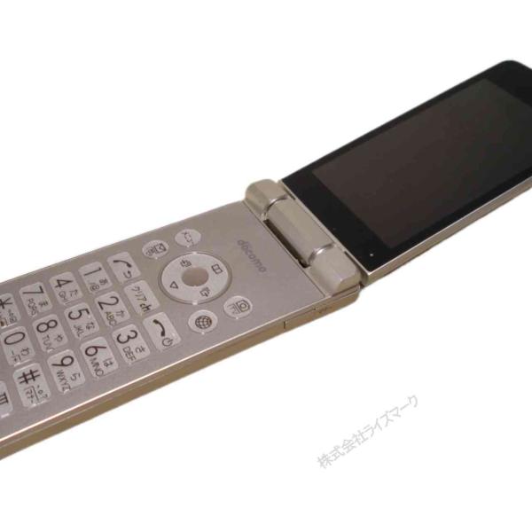 ガラケー【SH-02L】 ゴールド　【送料無料】 ドコモ シャープ 動作保証  ガラケー